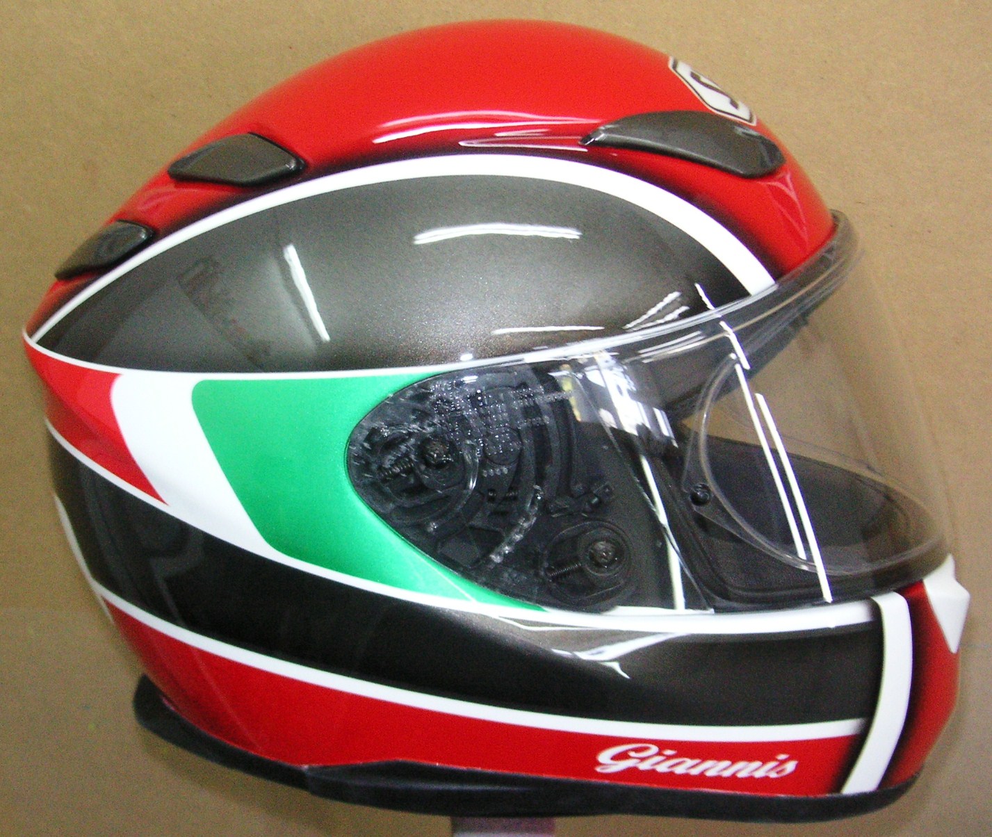 Hand Painted Helmets - Design your helmet today..!!: Shoei Moto Helmet ...