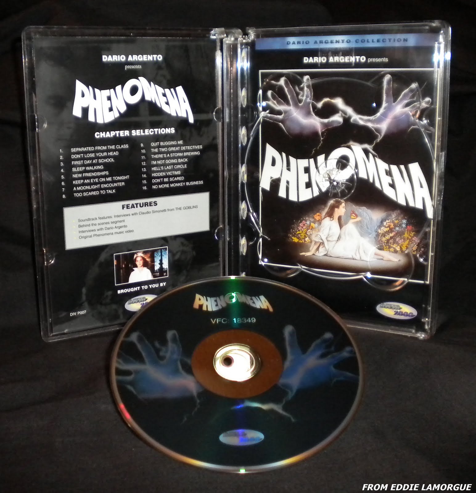 HORROR ADDICTION DVD & BLU-RAY: PHENOMENA 1985
