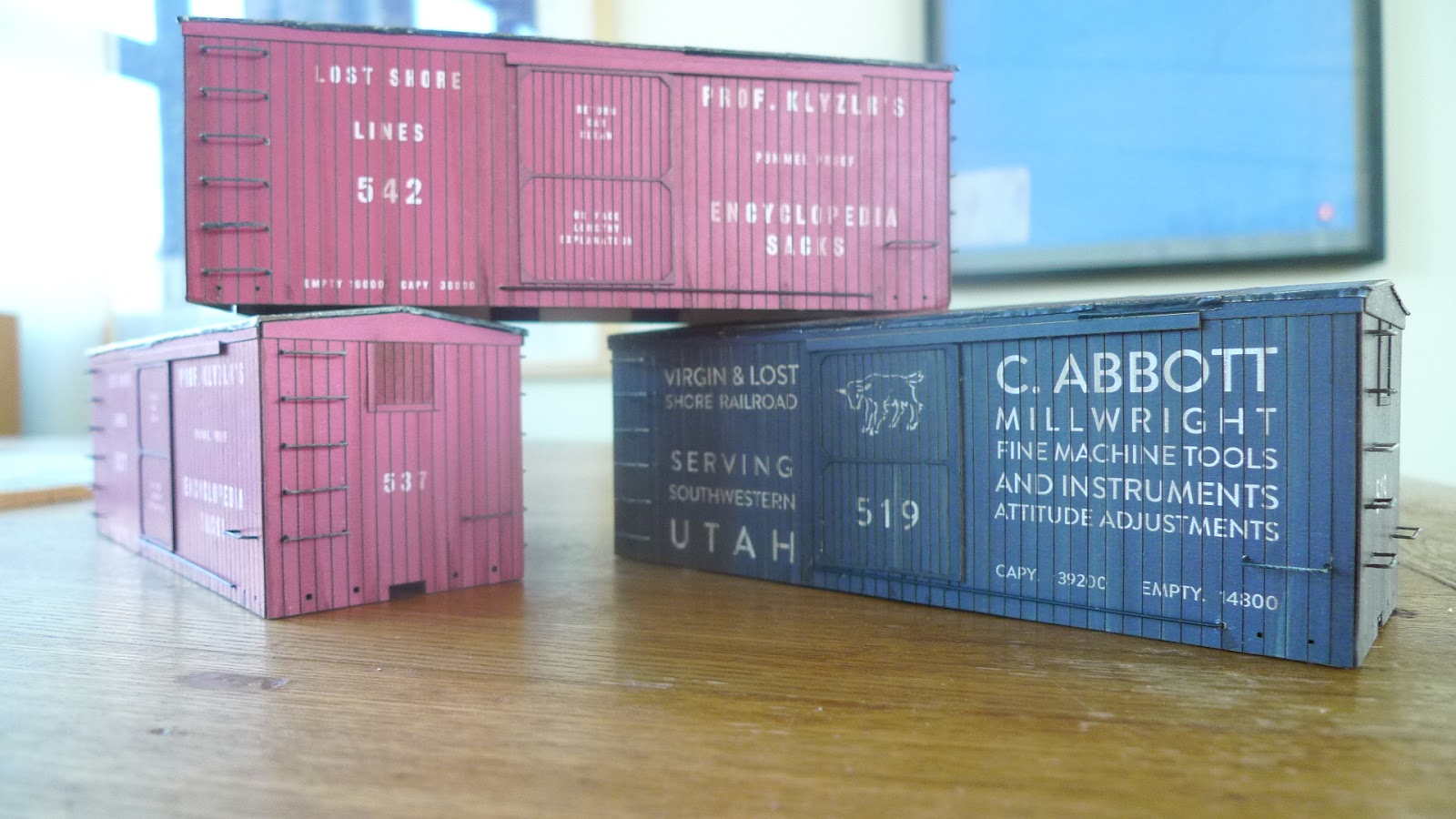 Random Railroad: Paper Boxcars 03