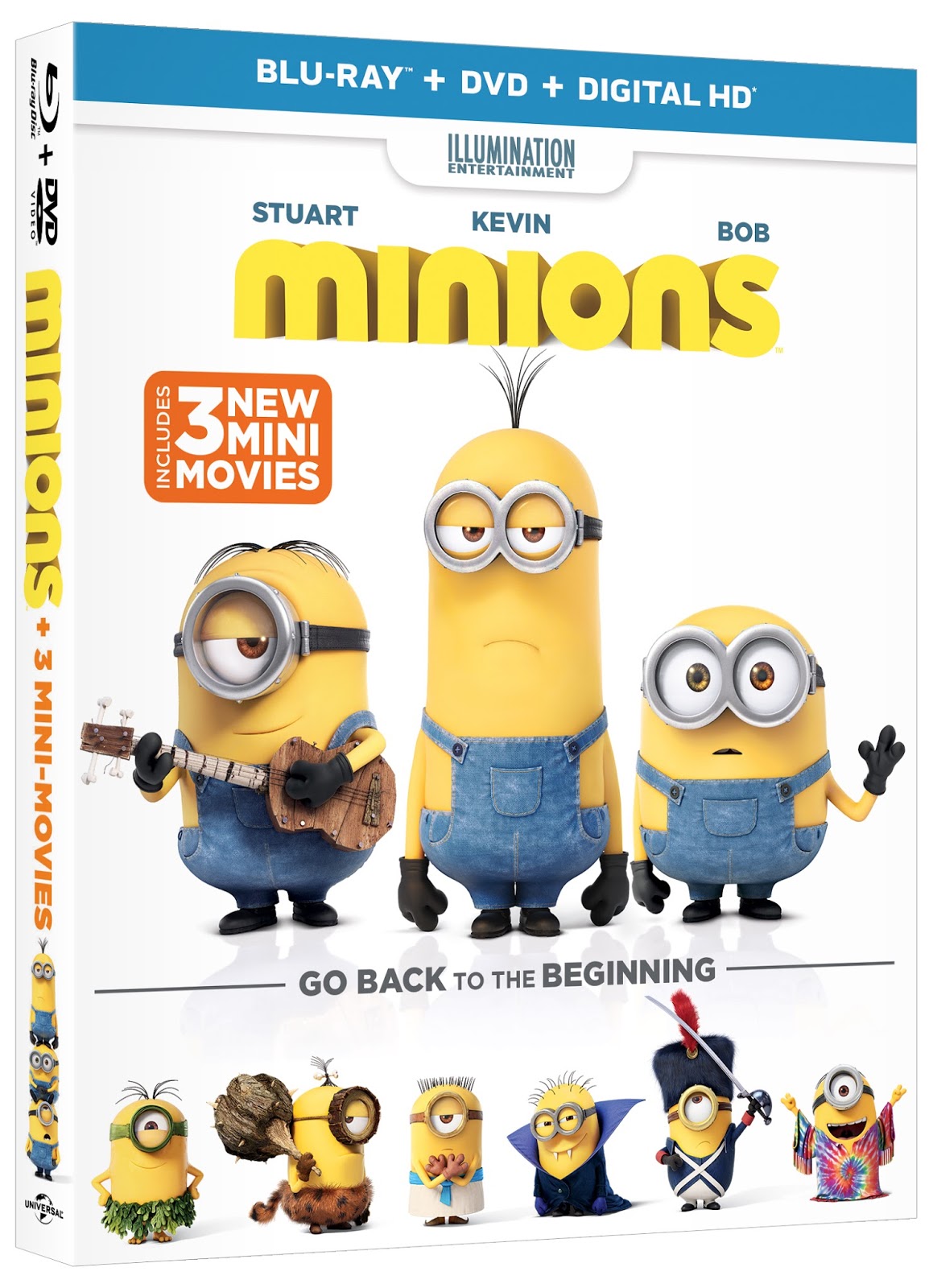 Minions: On BluRay and DVD, Just in Time for Christmas! - Mommy's Block ...