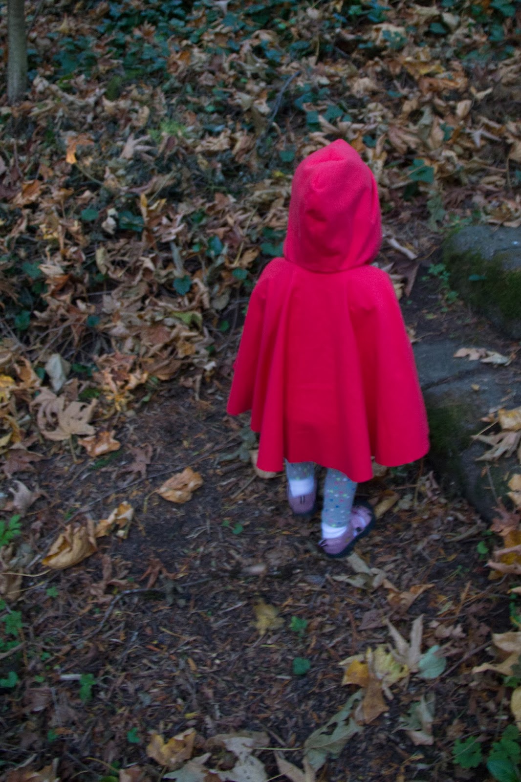 a westerly fold: How to Make your Toddler a Little Red Riding Hood Cape