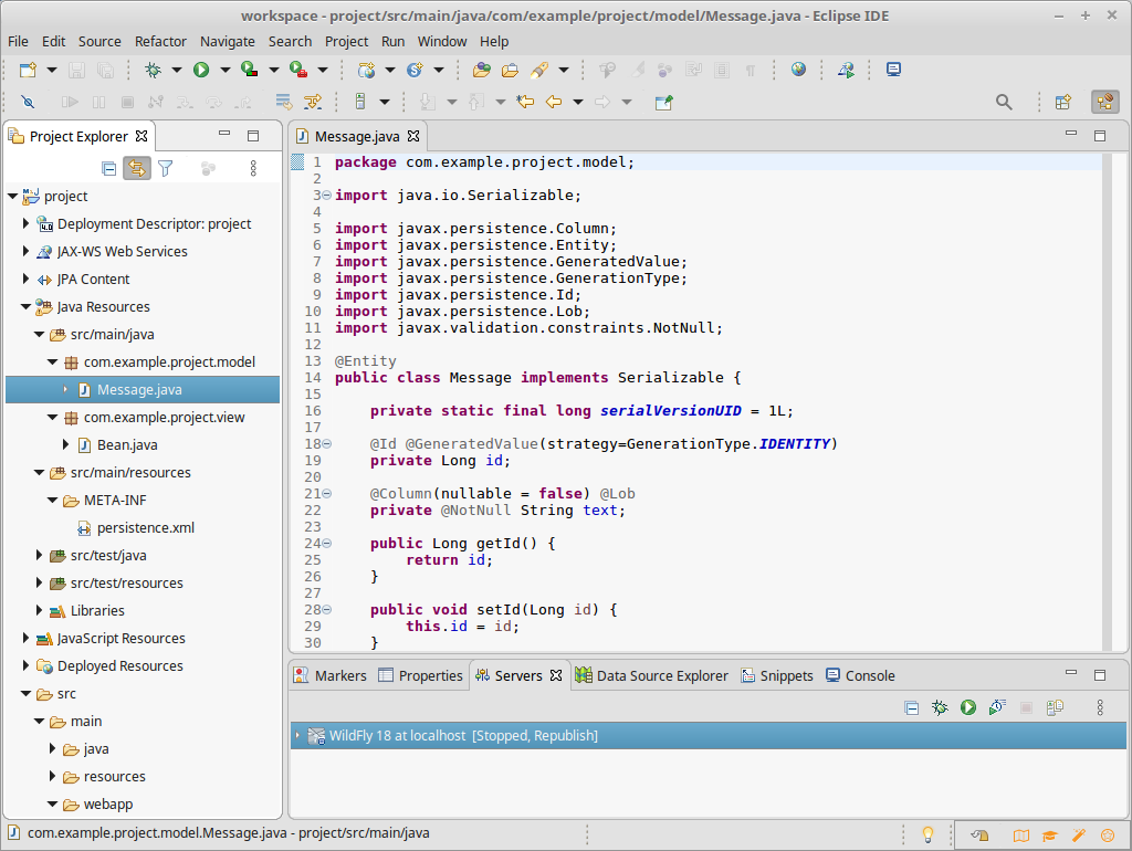 The BalusC Code: JSF 2.3 tutorial with Eclipse, Maven, WildFly and H2