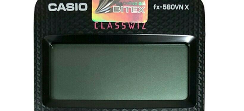 Máy Tính CASIO FX 580 VNX Chính Hãng Giá Tốt | SÁCH TOÁN HAY