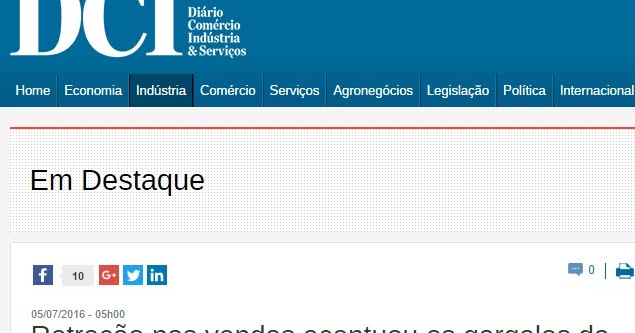 Observador do Mercado: Portal DCI: Queda nas vendas expôs a ...