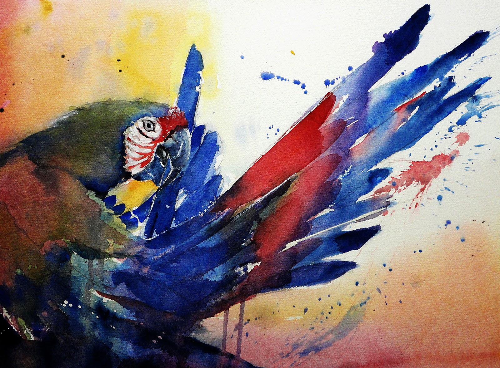 Gerard Hendriks : Demonstratie Aquarel