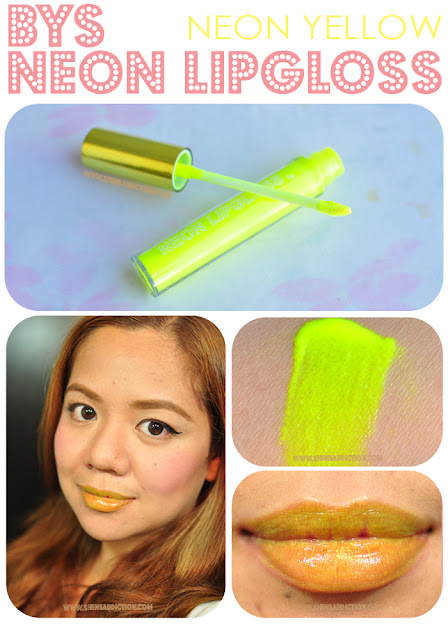 NEW! BYS Neon Lipgloss Swatches - Shen's Addiction