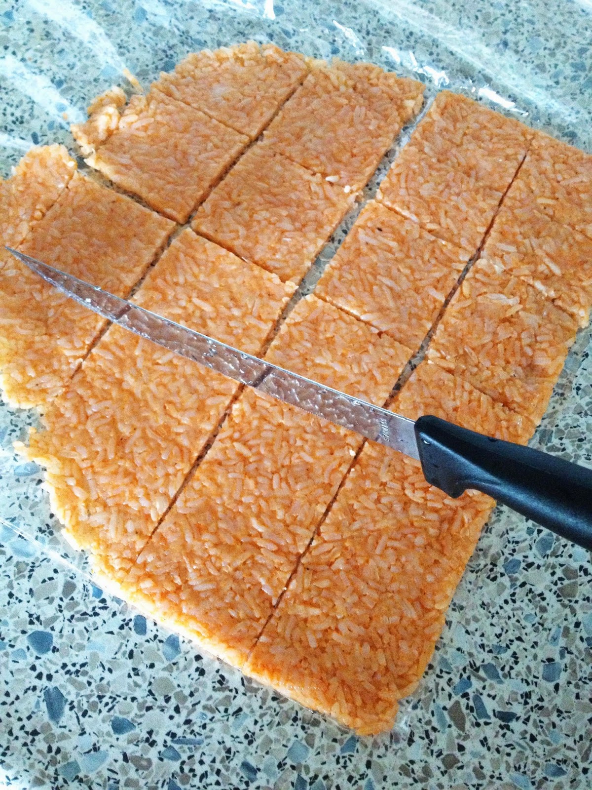 Bublubcoco: Oven- Baked Korean Rice Crackers