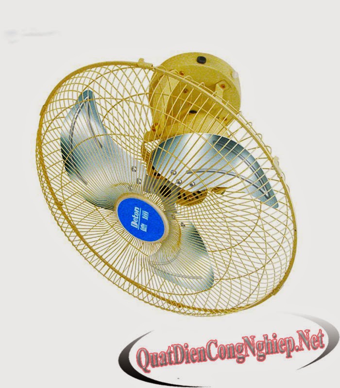 Quạt công nghiệp treo tường Deton | Quạt Deton: Quạt sàn công nghiệp Deton sơn quay - có tuốc năng