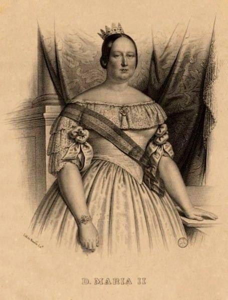 Rainha D.Maria II - A Monarquia Portuguesa