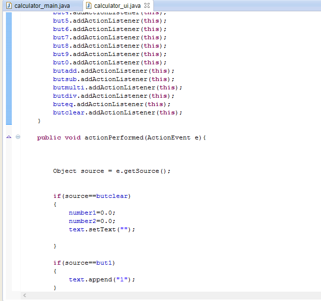 Tugas PBO - Program Kalkulator Sederhana Java | Bayu Riza