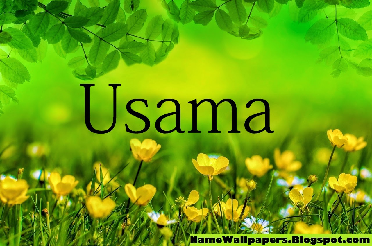 3d Name Wallpapers Usama - CZARNY-MAZAK
