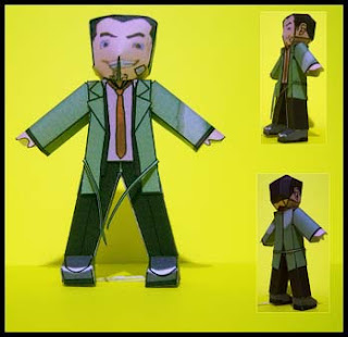 Papercraft - Ace Attorney Dick Gumshoe - Papercraft4u | Free ...