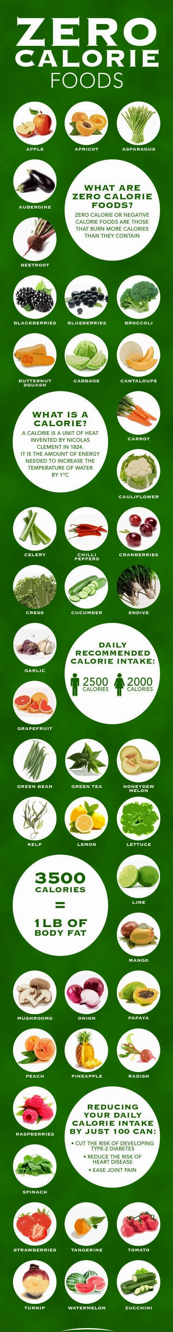 Zero Calorie Foods - Protein Foods list