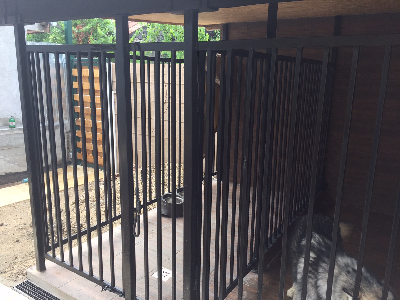 Padoc pentru caini din fier - Zone Inox