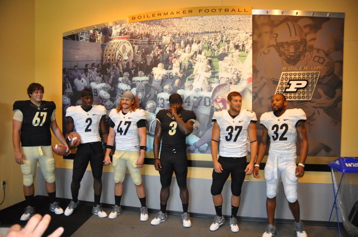 Purdue Unveils New Football Uniforms