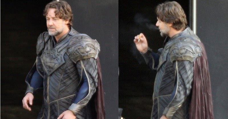 Fruitless Pursuits: Superman's Dad Russell Crowe is a Super Bogan.