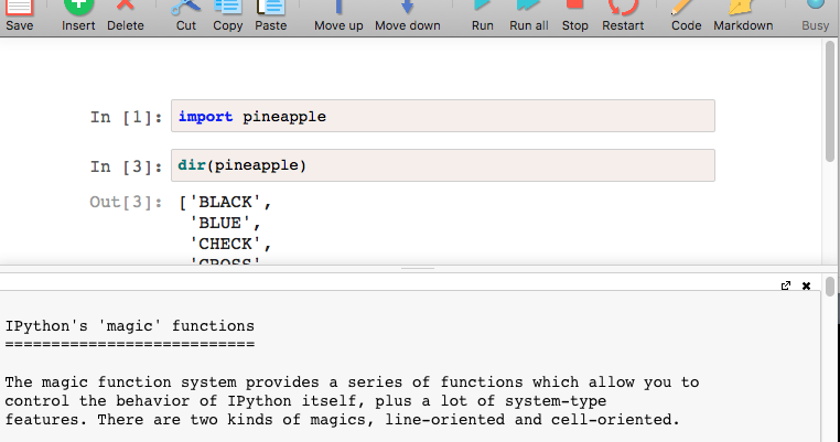 PYTHON PROCESSING / It only really begins ...