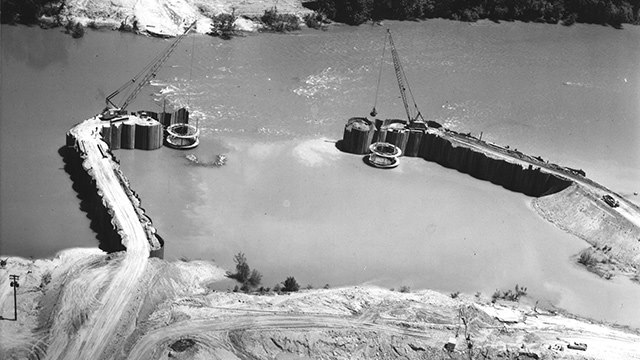Industrial History: Logan Martin Dam near Alpine, AL