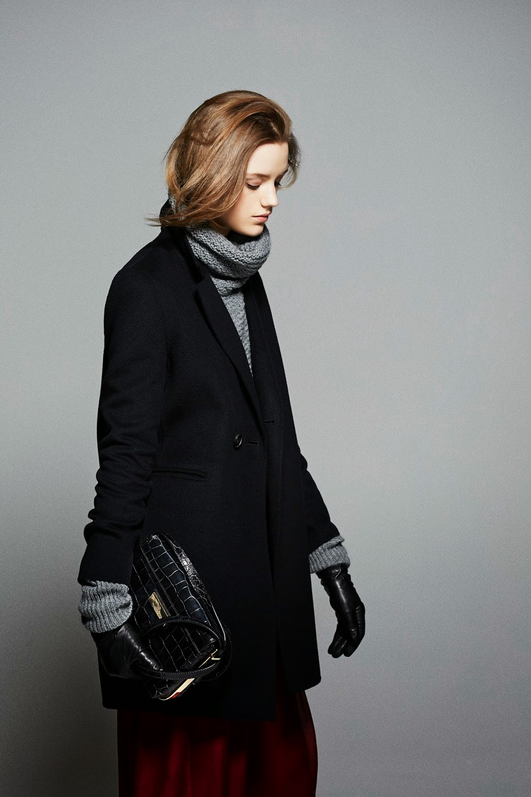 Massimo Dutti collection AH 2014-2015 - DAME SKARLETTE