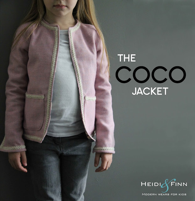 HeidiandFinn modern wears for kids: Sneak Peek....Coco Jacket HeidiandFinn modern wears for kids: Sneak Peek....Coco Jacket