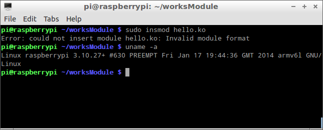 Hello Raspberry Pi: Half success, half fail experiment, cross compile kernel module for ...