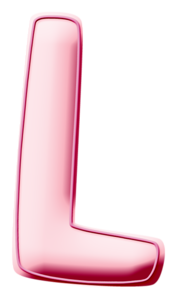 Pink Letters. Letras Rosadas. - Oh my Alfabetos!