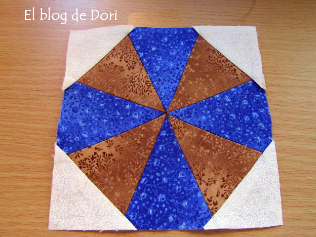 Tutoriales de Patchwork: BLOQUE CALEIDOSCOPIO