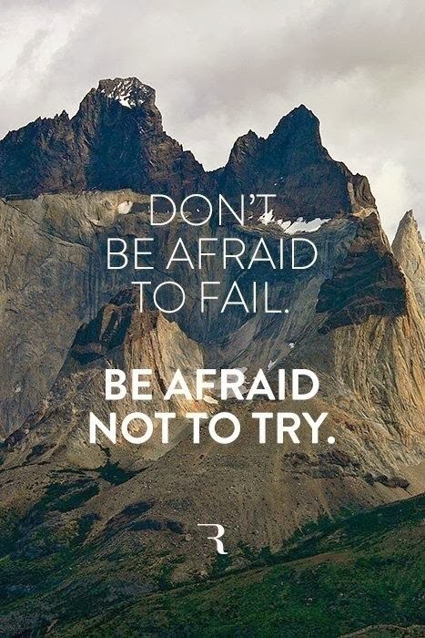 Be Afraid | Inspirational Quotes | Quotes About Life
