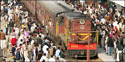 Indian Traveling In A Crowded Train ~ Leep Fun