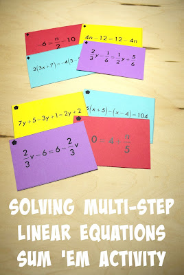 Linear Equation Solving Resources & Ideas | Free to Discover