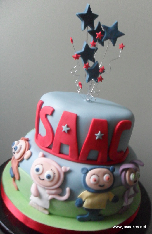 Jo's Cakes: Two Tier Waybuloo Birthday Cake