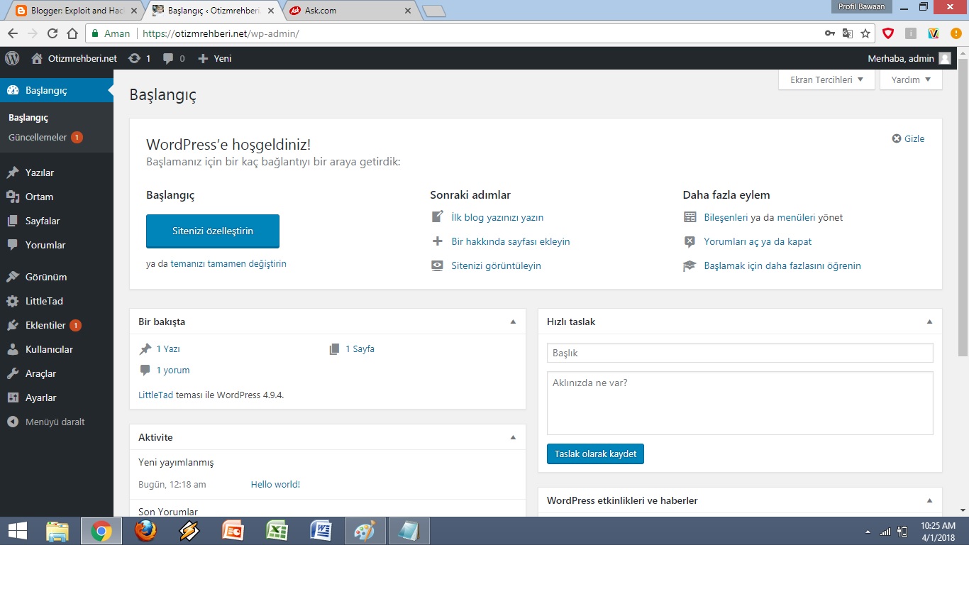 Cara memasang shell di Wordpress - Yogyakarta Crew