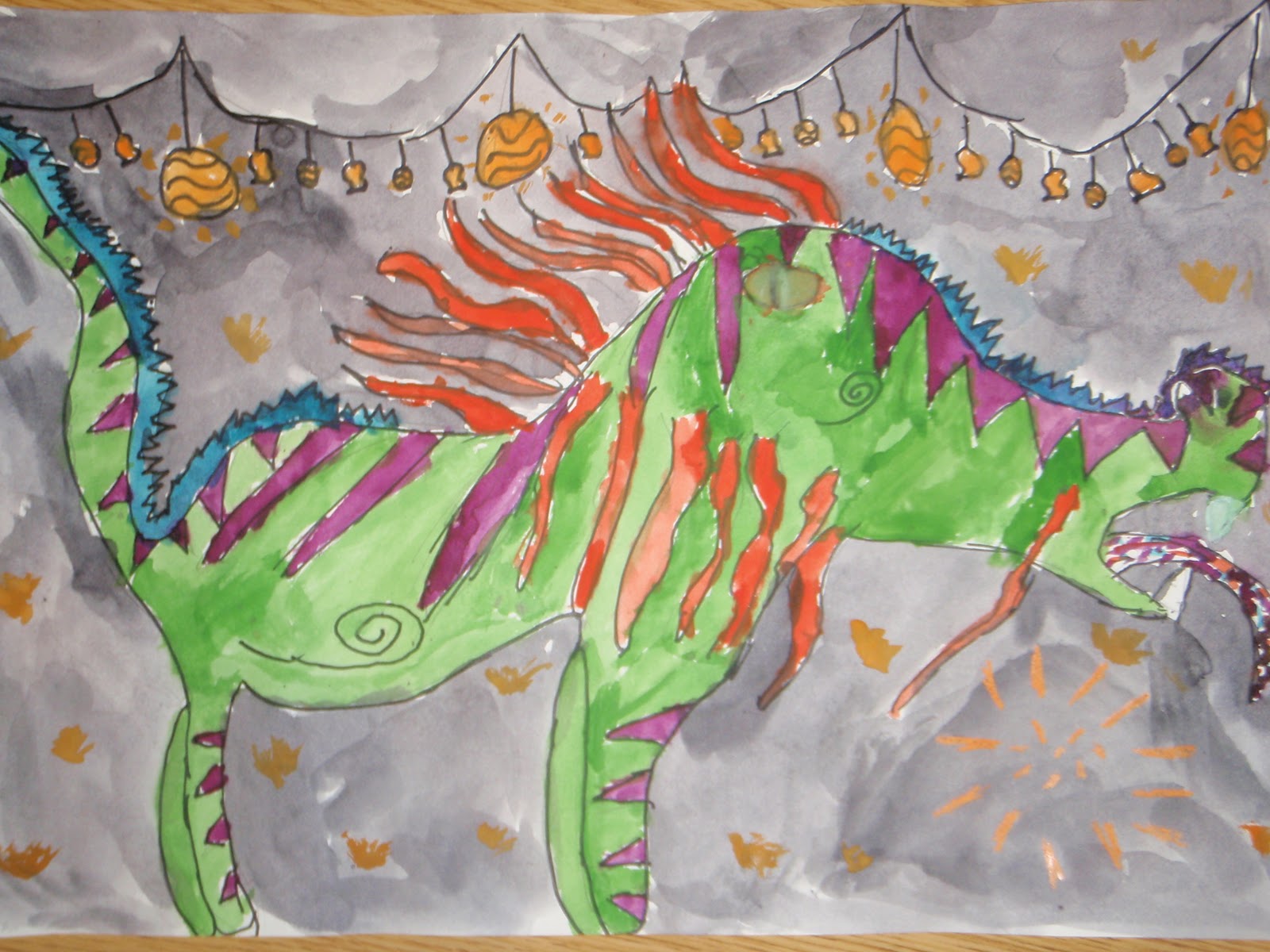 Fayston Elementary Art: Happy Chinese New Year- Year of the Dragon!