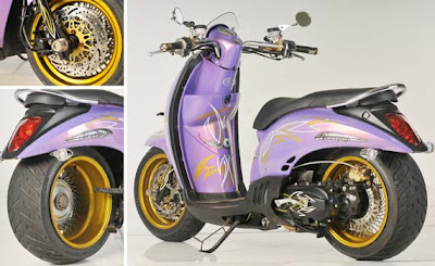 Honda Scoopy Modification