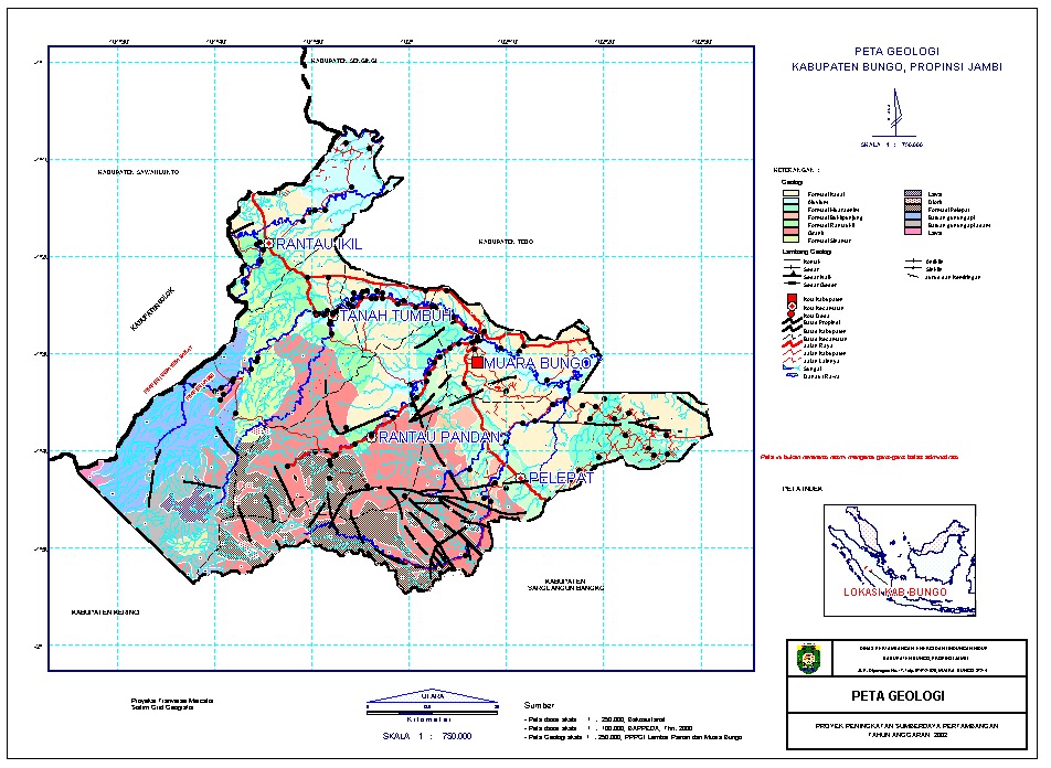 BUNGO MAP ~ COAL MINING