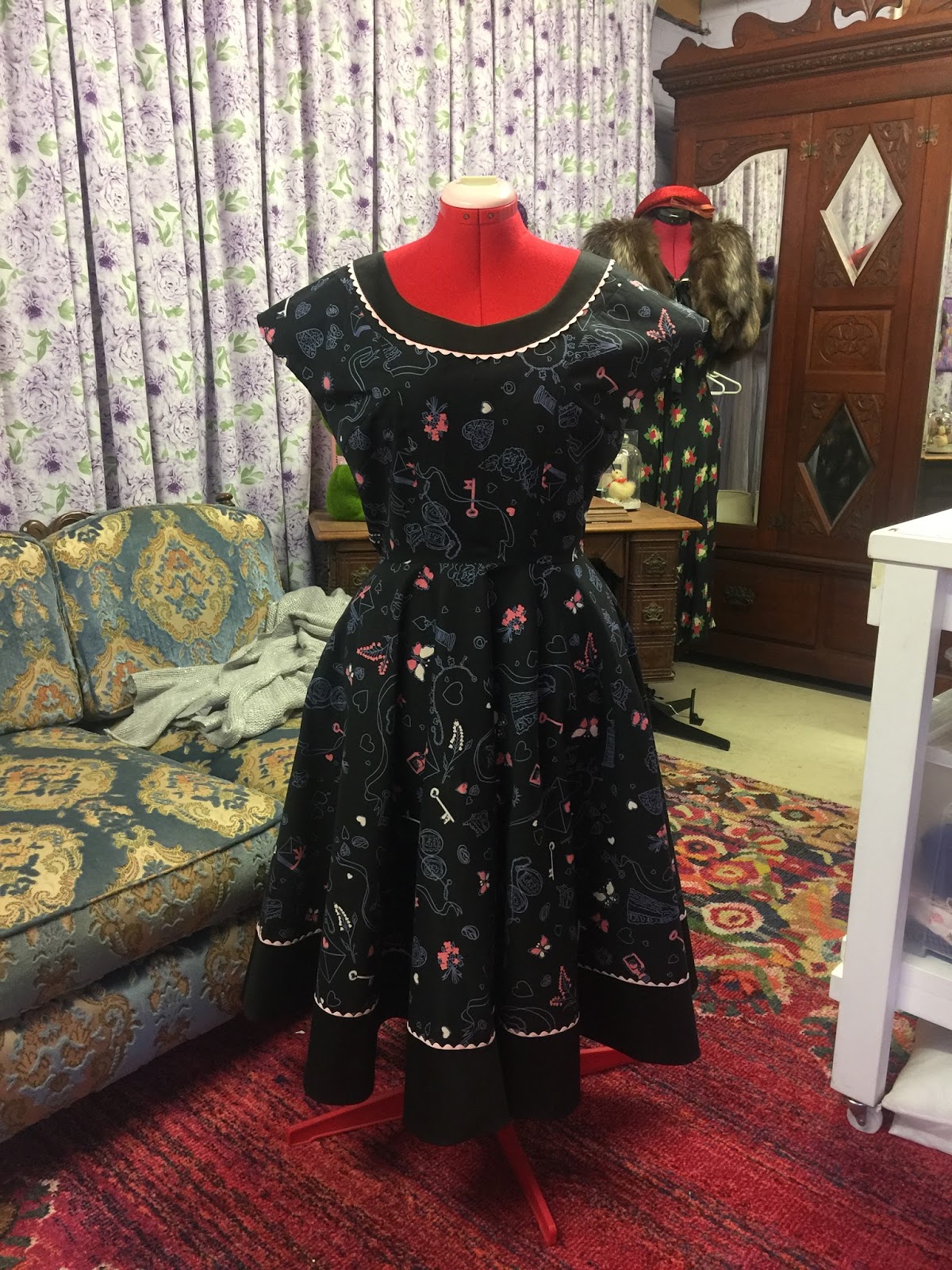 Sew Retro Rose