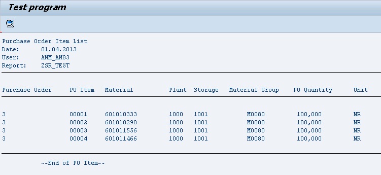 Sap Abap 4 Tutorial Classical Interactive Report 5196