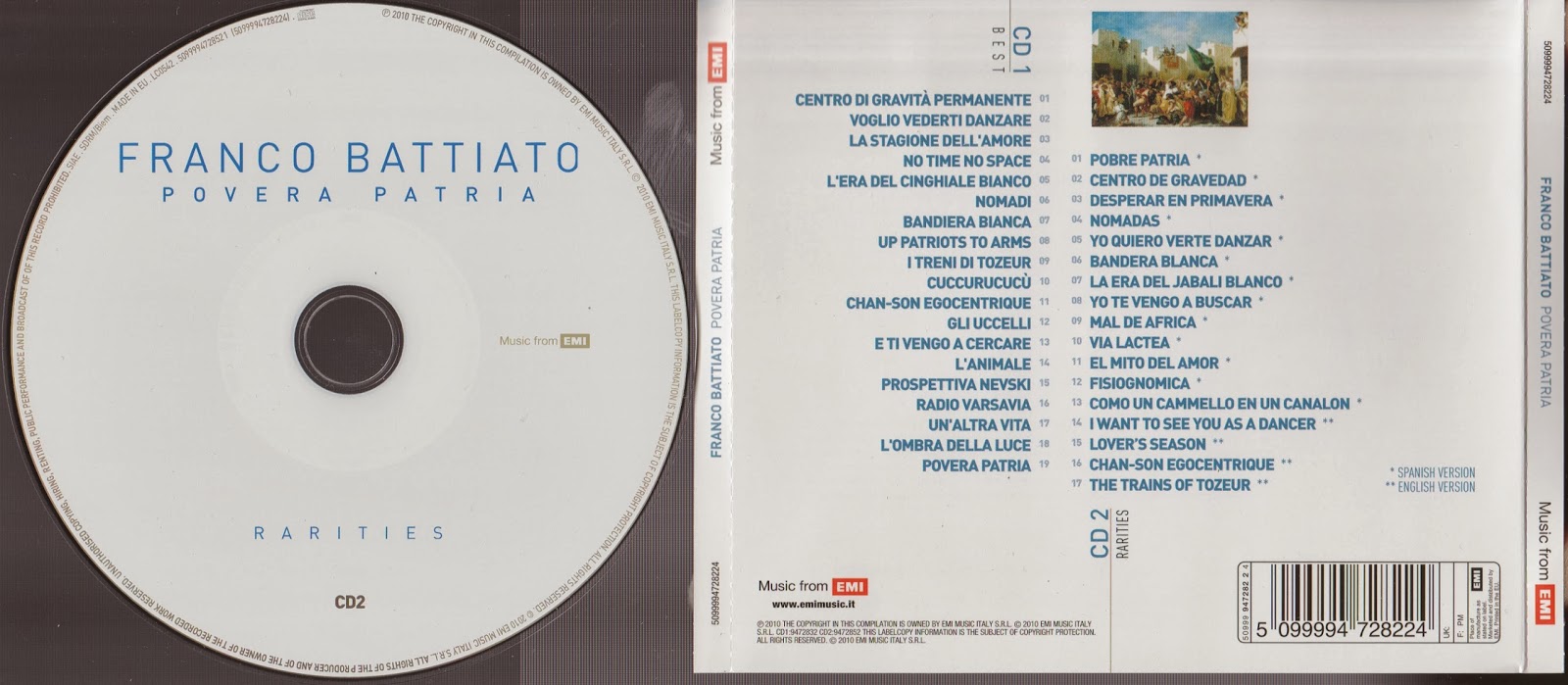 FRANCO BATTIATO – POVERA PATRIA (2CD) – Blog di Stefano Fiorucci
