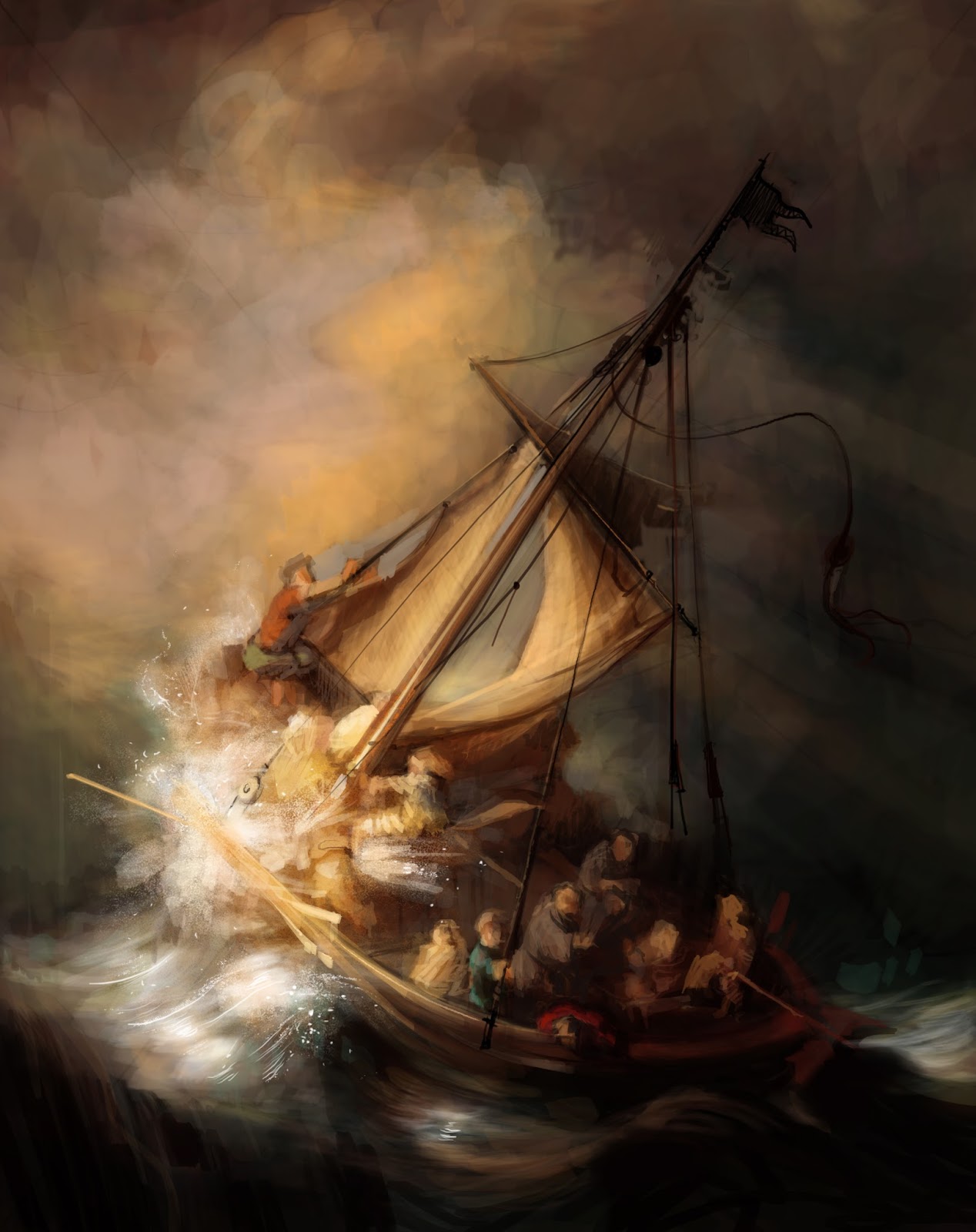 Cristo ¿Vuelve o no Vuelve?: R.P. Leonardo Castellani: La Tempestad Calmada