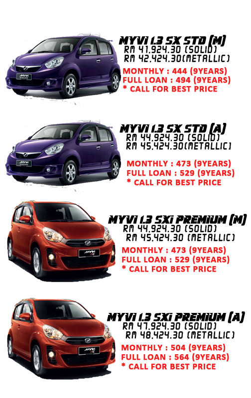 Promosi Perodua : MYVI 1.3