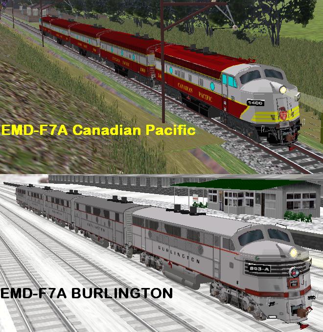 Locomotivas p/ openBVE !!!: Download EMD F7-A