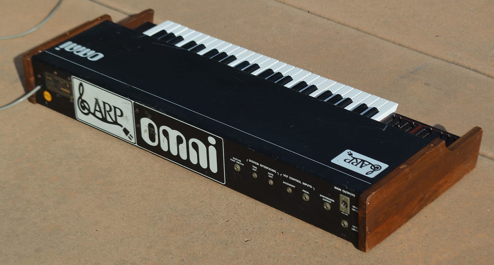 MATRIXSYNTH: Vintage ARP Omni 1 Keyboard Synthesizer Overhauled with ...