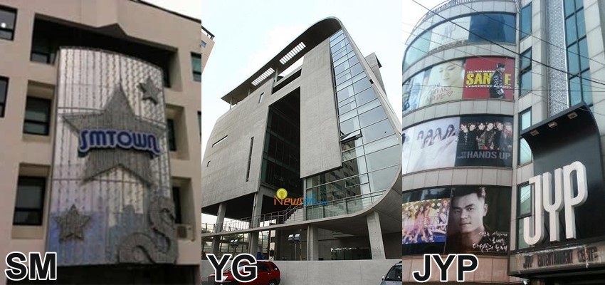 有鳳來儀藝術饗宴: 韓國三大娛樂公司-sm-jyp-yg