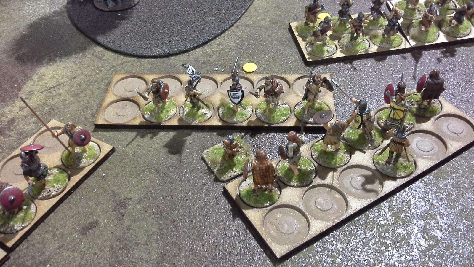 Gjallarhorn: Lion Rampant test game - Angry Highlanders!