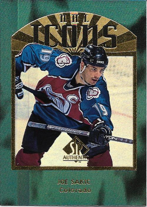 My PCs--one card at a time: Joe Sakic card #279 1997-98 SP Authentic ...