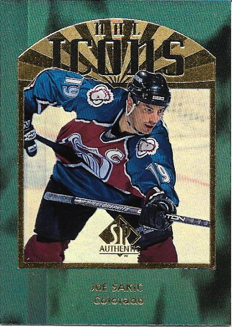 My PCs--one card at a time: Joe Sakic card #279 1997-98 SP Authentic ...