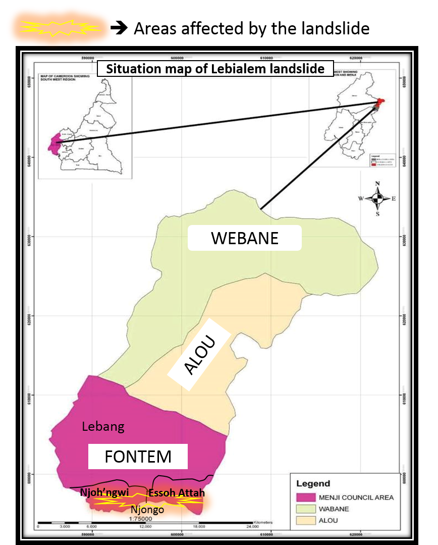 The Forgotten Green Heroes (TFGH): Relief landslide victims of Lebialem