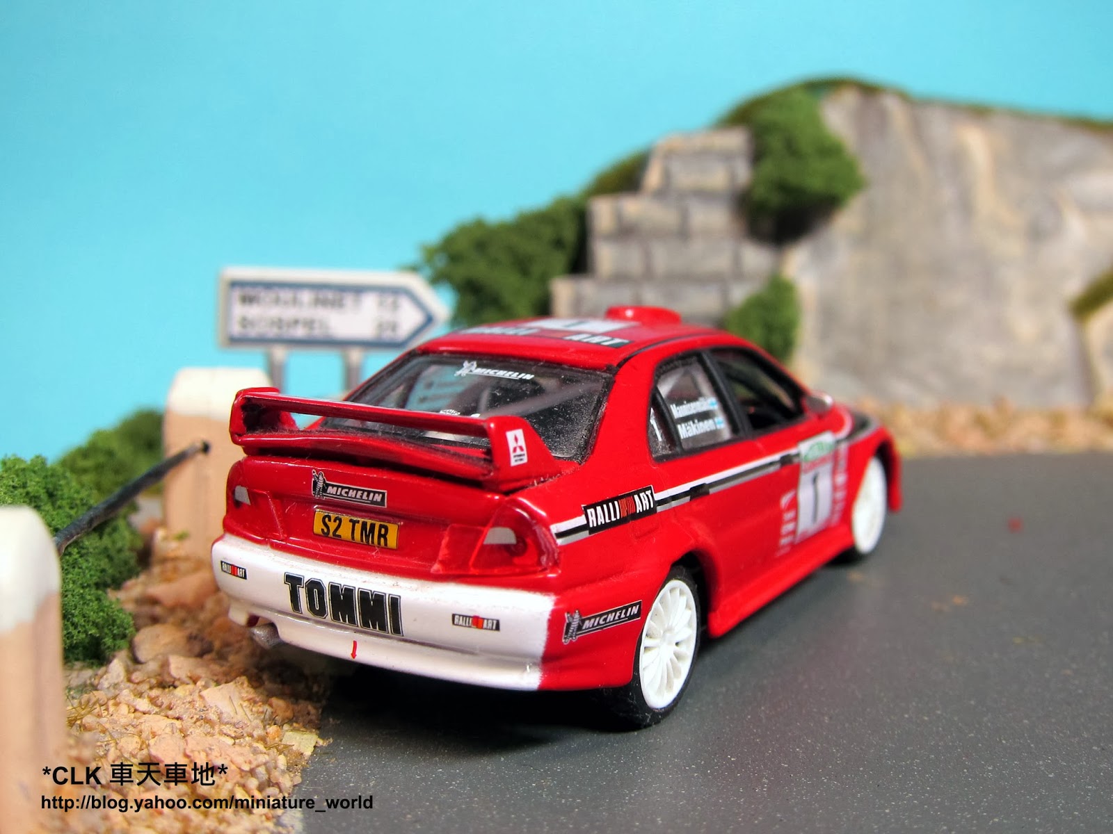 CLK's Model Car World * 車天車地 CLK: CARISMA - MITSUBISHI LANCER EVOLUTION ...