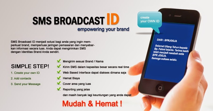 SMS Masking (SMS Sender ID) - Karen Technology Indonesia