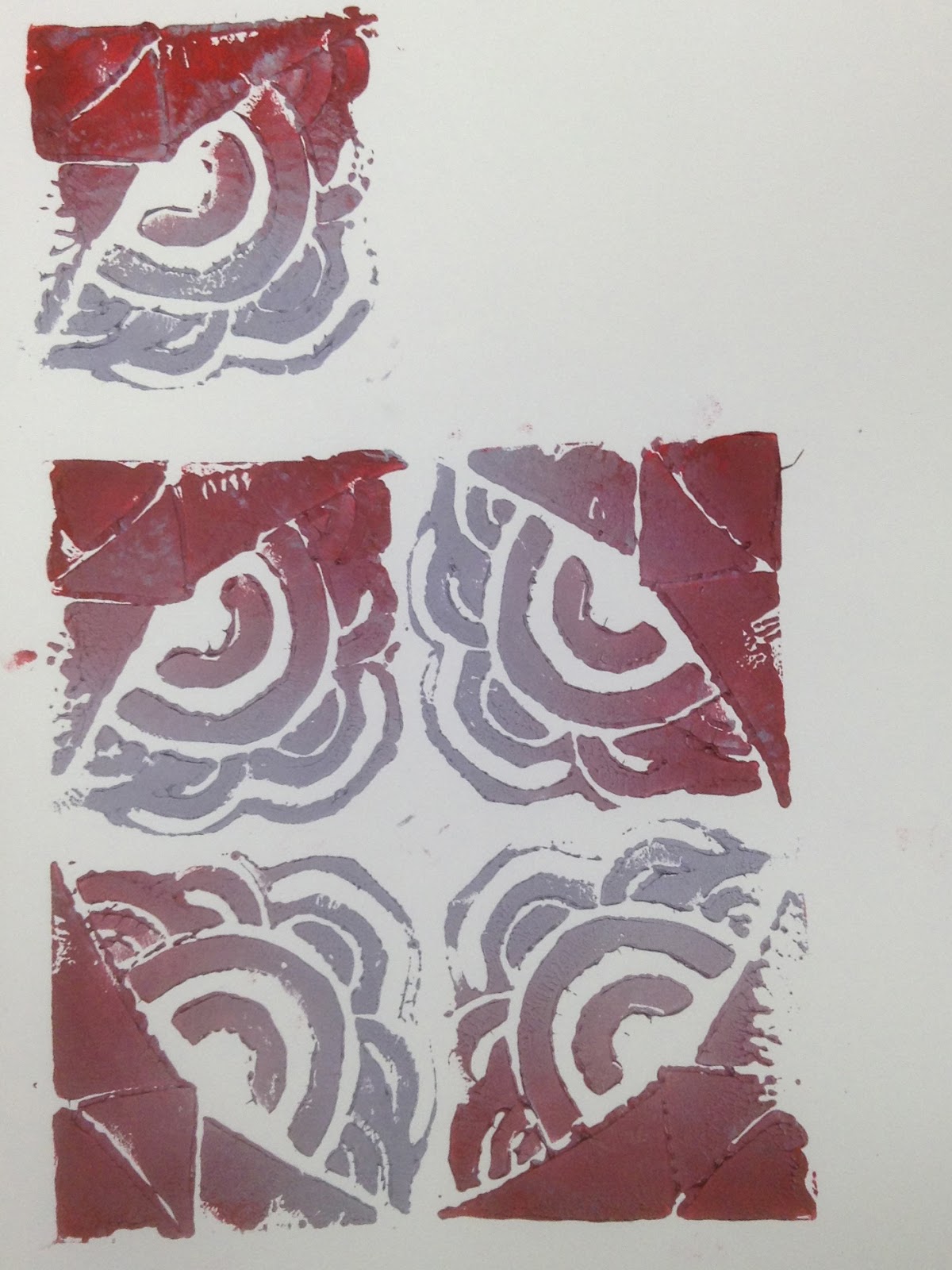 Jerdee's Art Classes: Mixed Media | Radial Design Printmaking